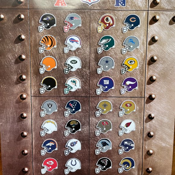 NFL | Wall Decor | New Nfl Helmet Poster | Poshmark